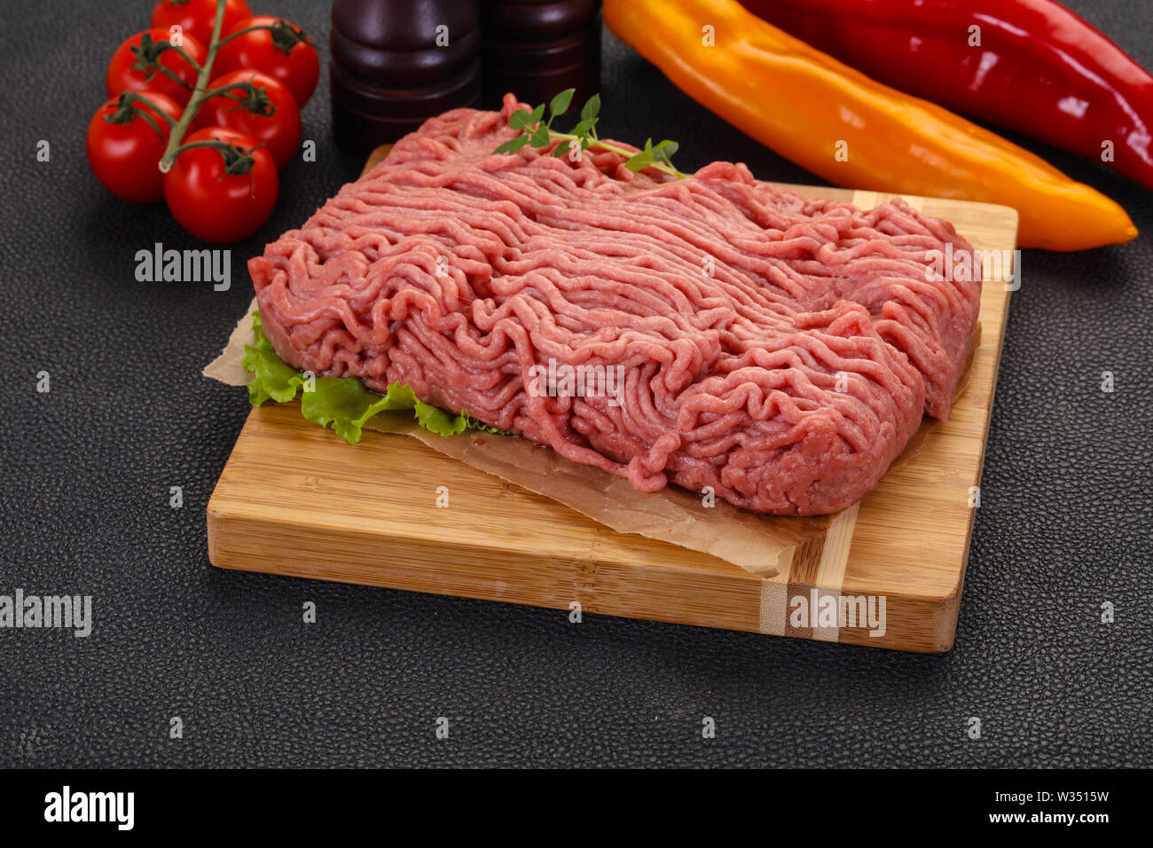 Raw turkey minced meat for cooking Stock Photo - Alamy