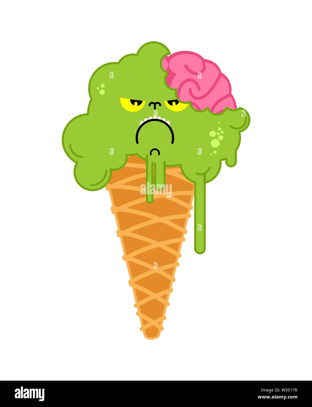 Frozen corpse Stock Vector Images - Alamy