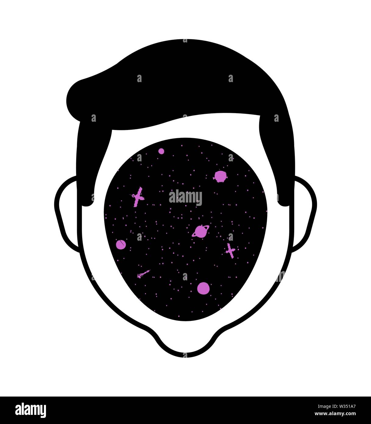 Dark energy universe Cut Out Stock Images & Pictures - Alamy