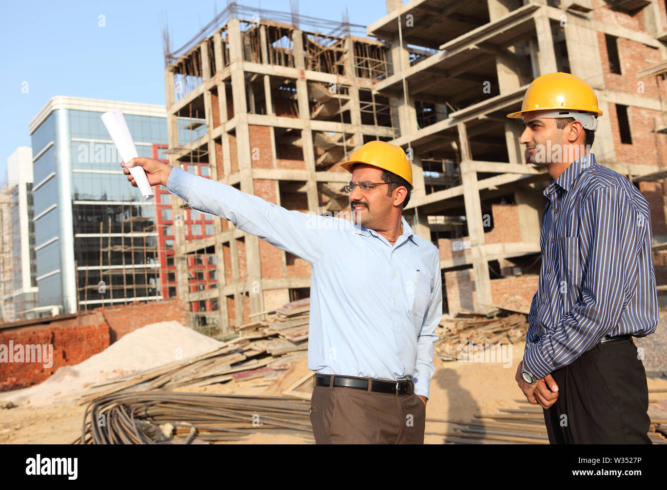 Construction under guidance hi-res stock photography and images - Alamy