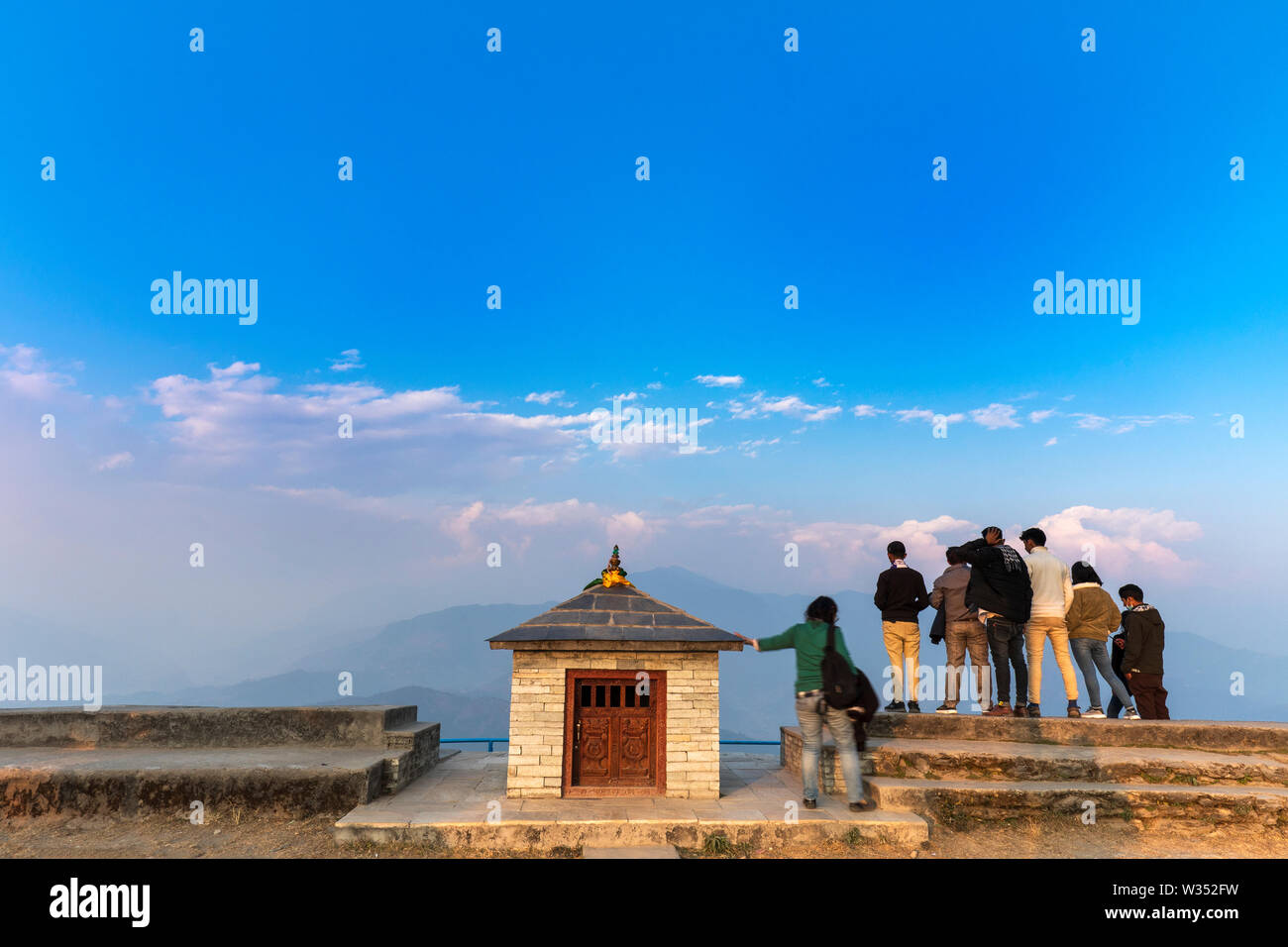 Himalaya panoramic view hi-res stock photography and images - Alamy
