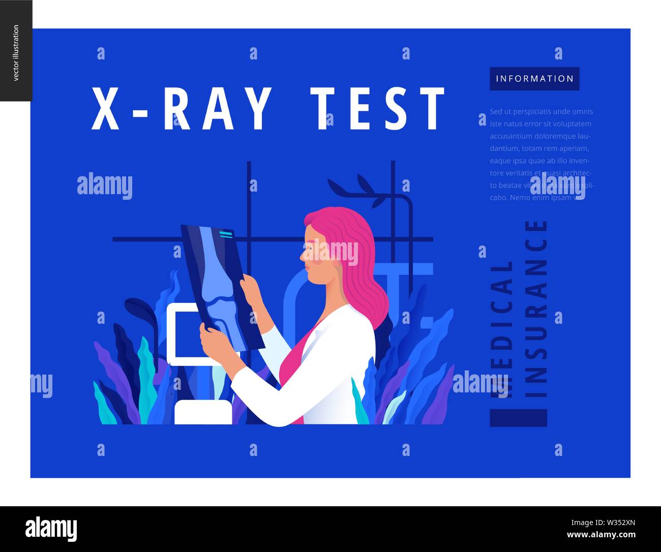 Radiograph vector vectors hi-res stock photography and images - Alamy
