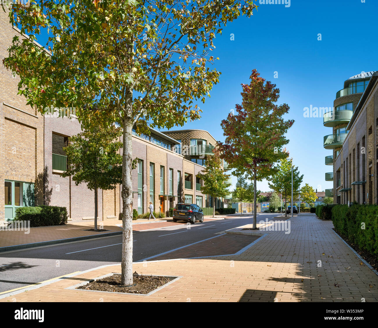 Townhouses and apartment block from street. Kidbrooke Village Phase 5 ...