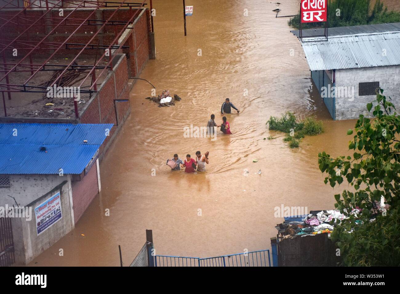 Flood at kathmandu hi-res stock photography and images - Alamy