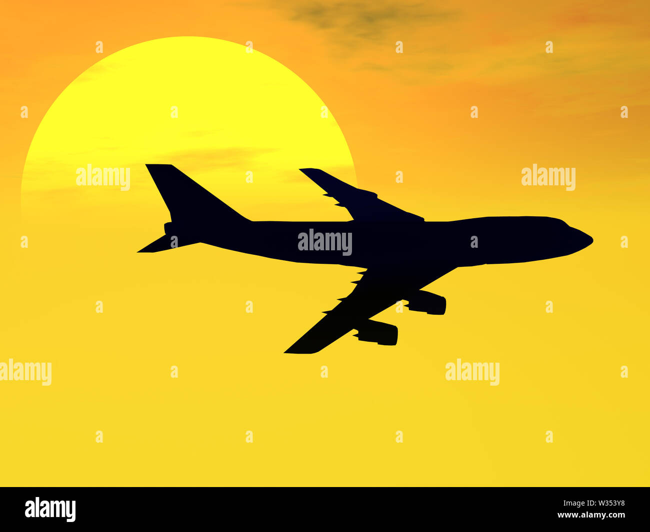 747 illustration hi-res stock photography and images - Alamy