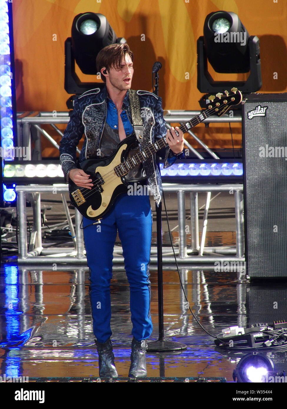 July 12, 2019 - New York, New York, USA - The Struts perform in New ...