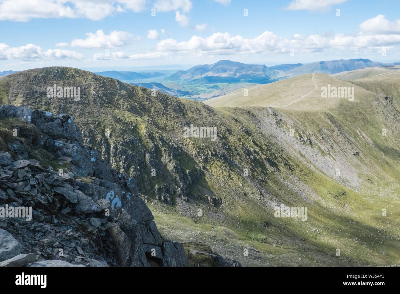 The Lake District National Park,The Lakes,Lake District,view from,on ...