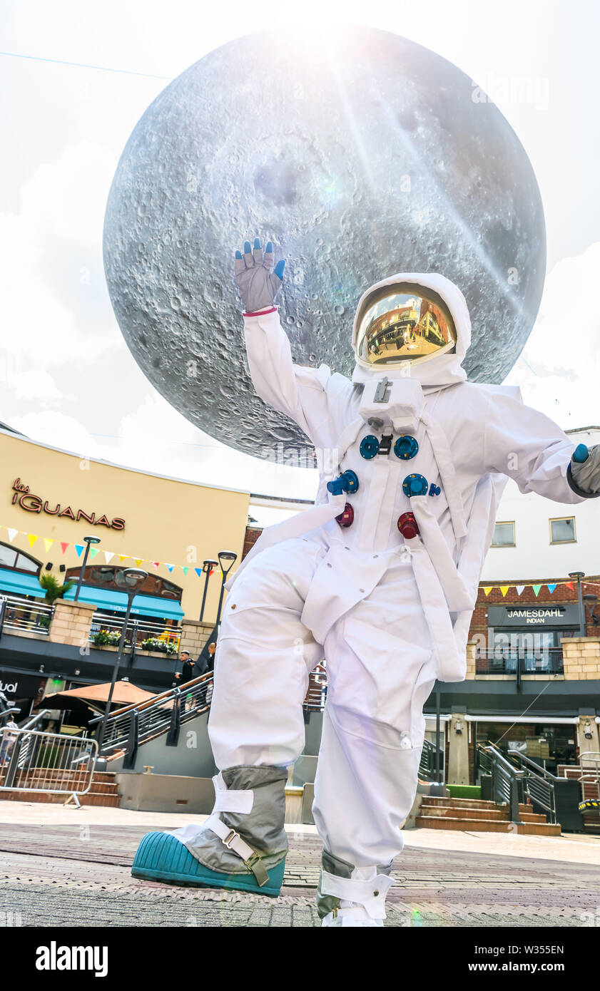 Birmingham, UK. 12th July 2019. Summer in Southside blasts off into ...