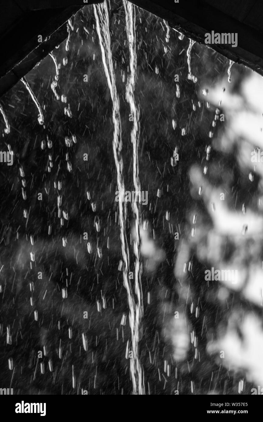 Close up of stream Black and White Stock Photos & Images - Alamy