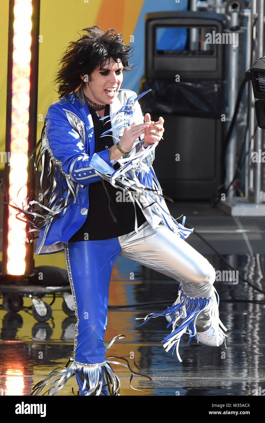 New York, NY, USA. 12th July, 2019. The Struts on stage for The Struts ...