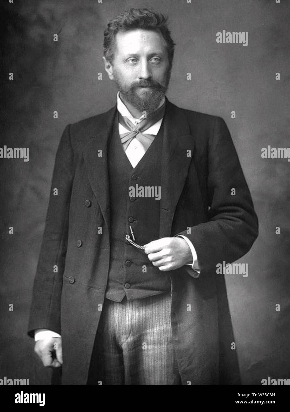 WILLIAM AYRTON (1847-1908) English physicist and electrical engineer ...