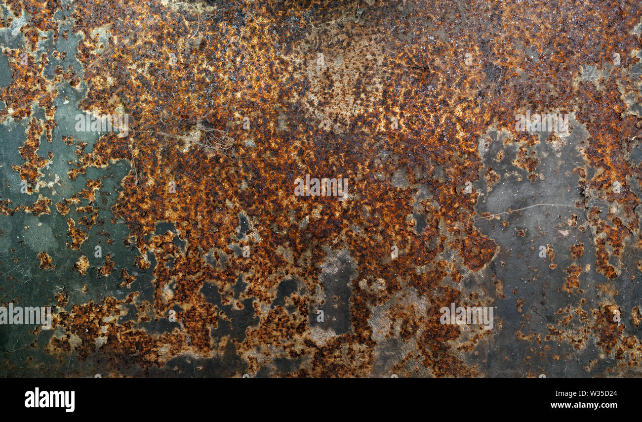 Texture of an old rusty metal surface Stock Photo - Alamy
