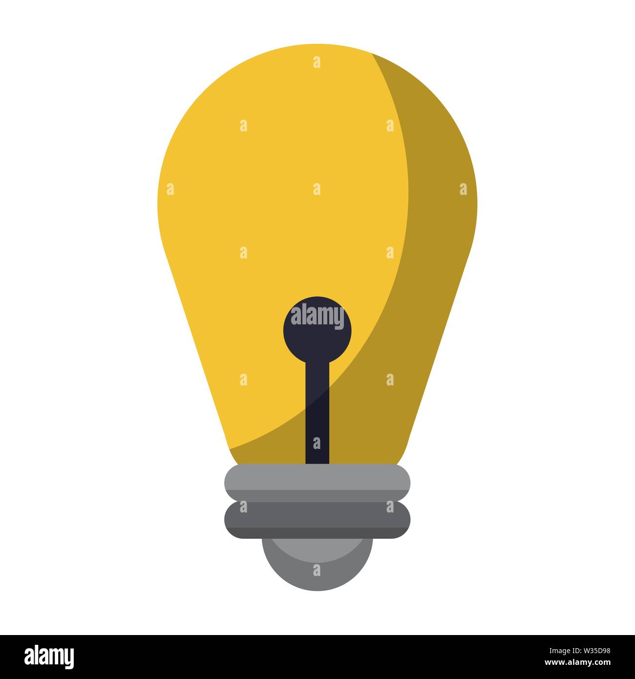light bulb idea lamp cartoon Stock Vector Image & Art - Alamy