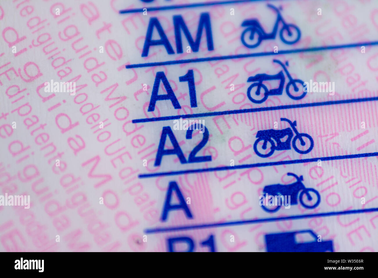 Driving license and passport hi-res stock photography and images - Alamy