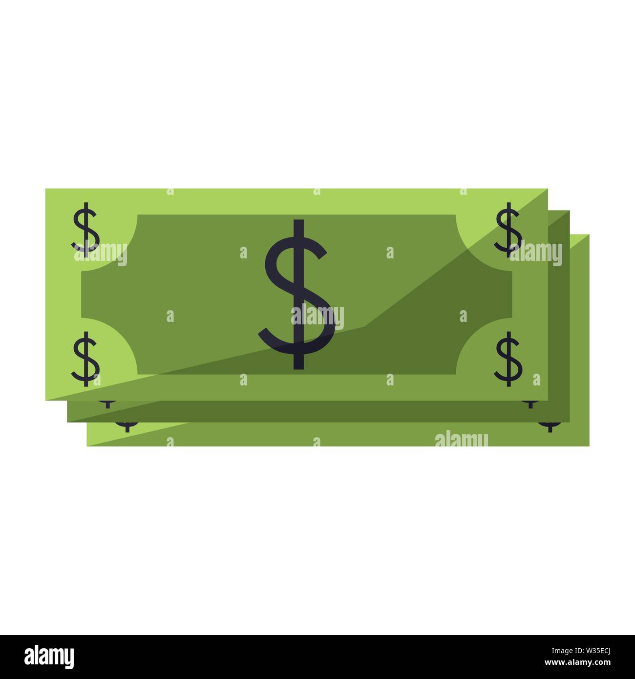 saving money cash bills cartoon Stock Vector Image & Art - Alamy