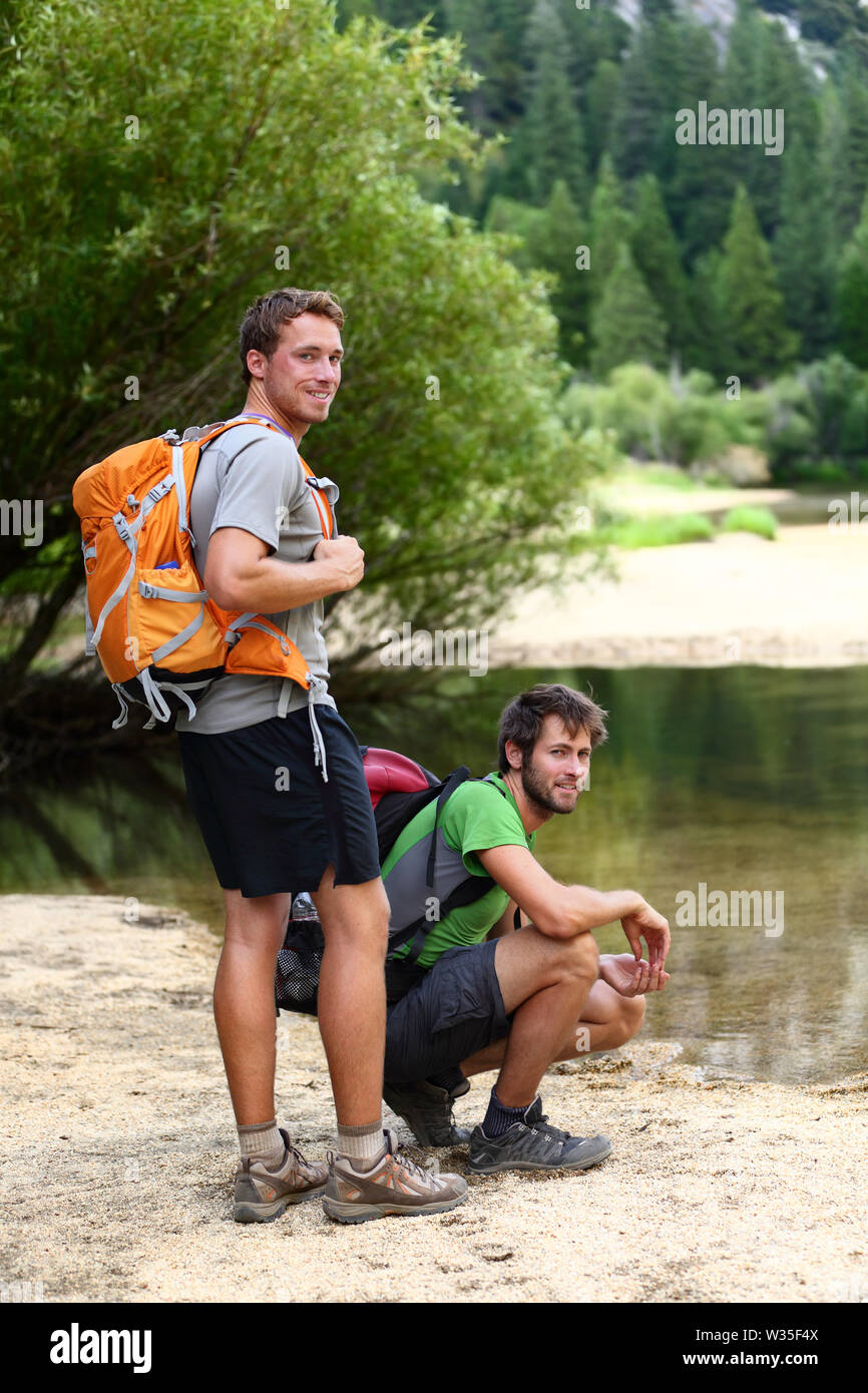 Young adult hikers hi-res stock photography and images - Alamy