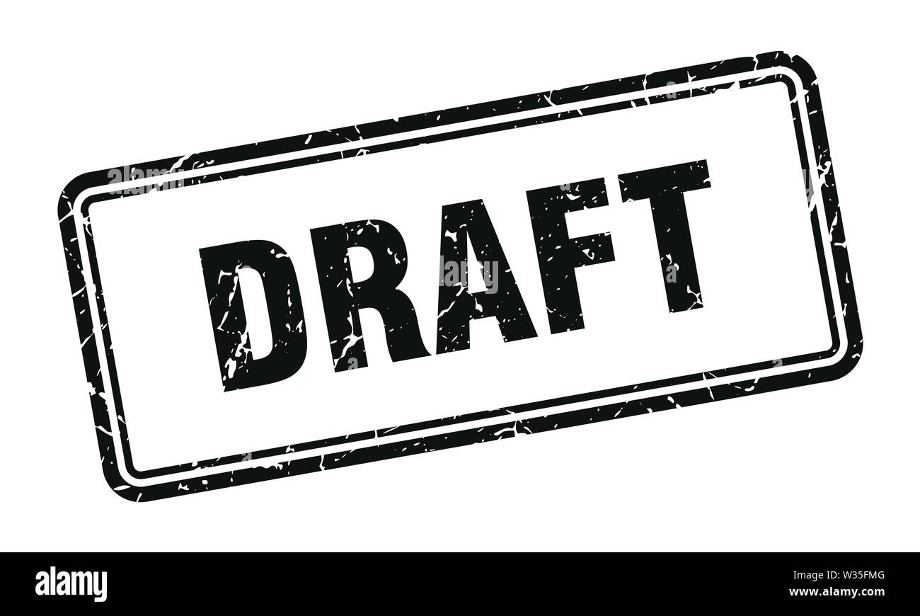 Draft stamp hi-res stock photography and images - Alamy