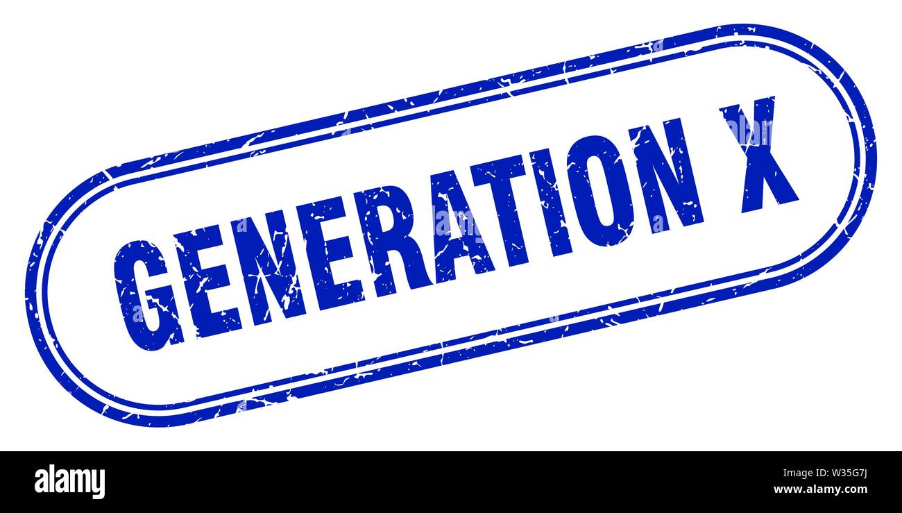 Generation x vector vectors Stock Vector Images - Alamy