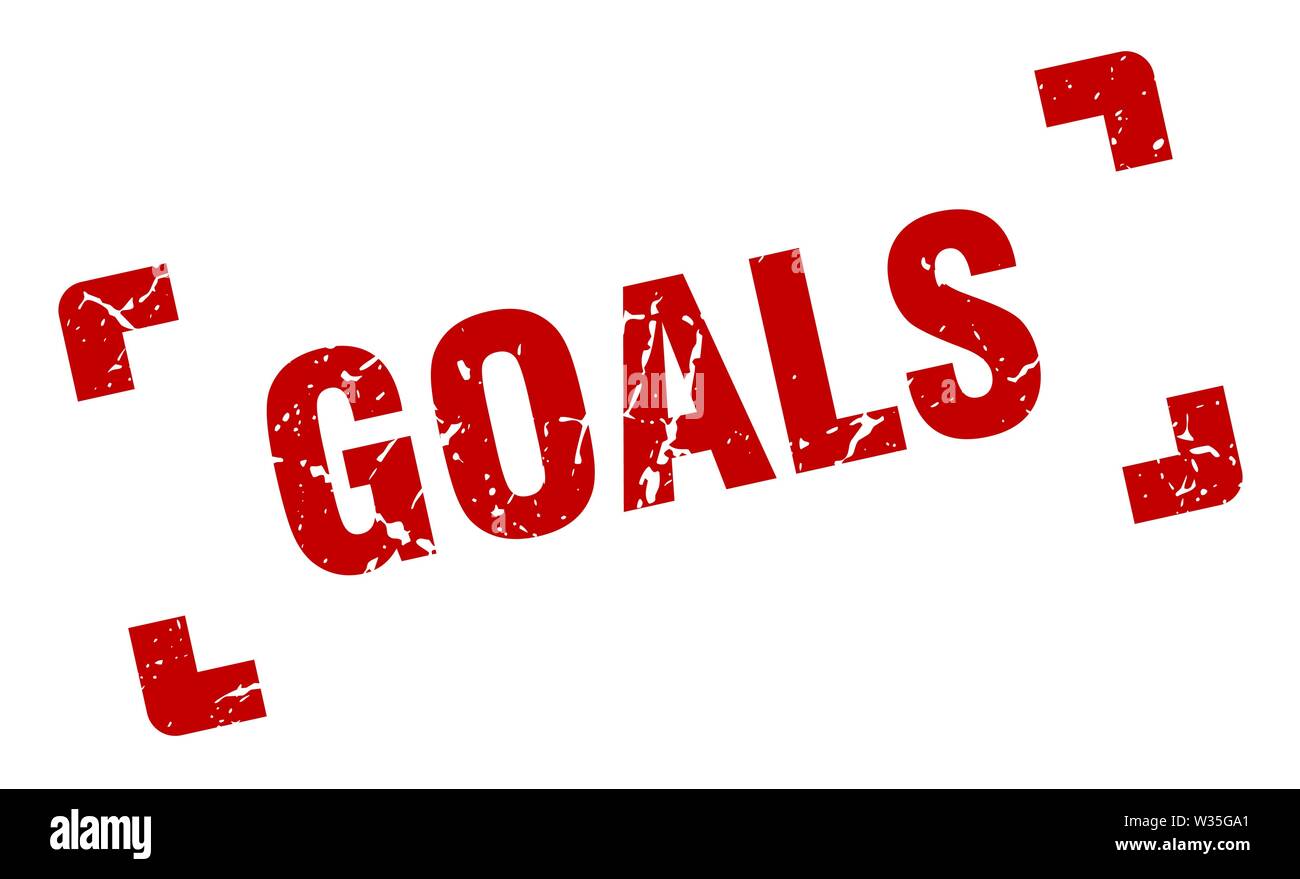Goals stamp Stock Vector Images - Alamy