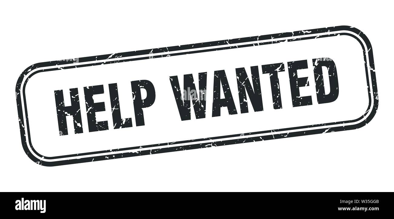 help wanted stamp. help wanted square grunge sign. help wanted Stock ...