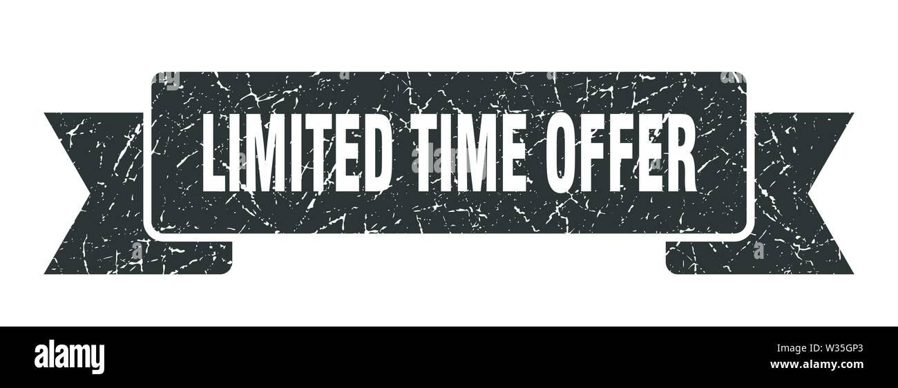 Limited time stamp Black and White Stock Photos & Images - Alamy