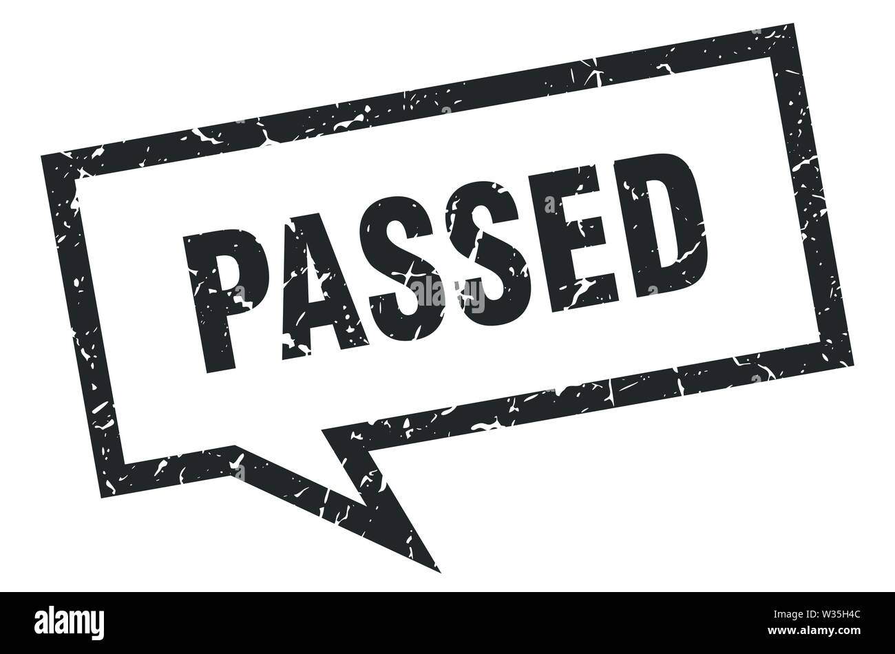 Passed rubber stamp Black and White Stock Photos & Images - Alamy