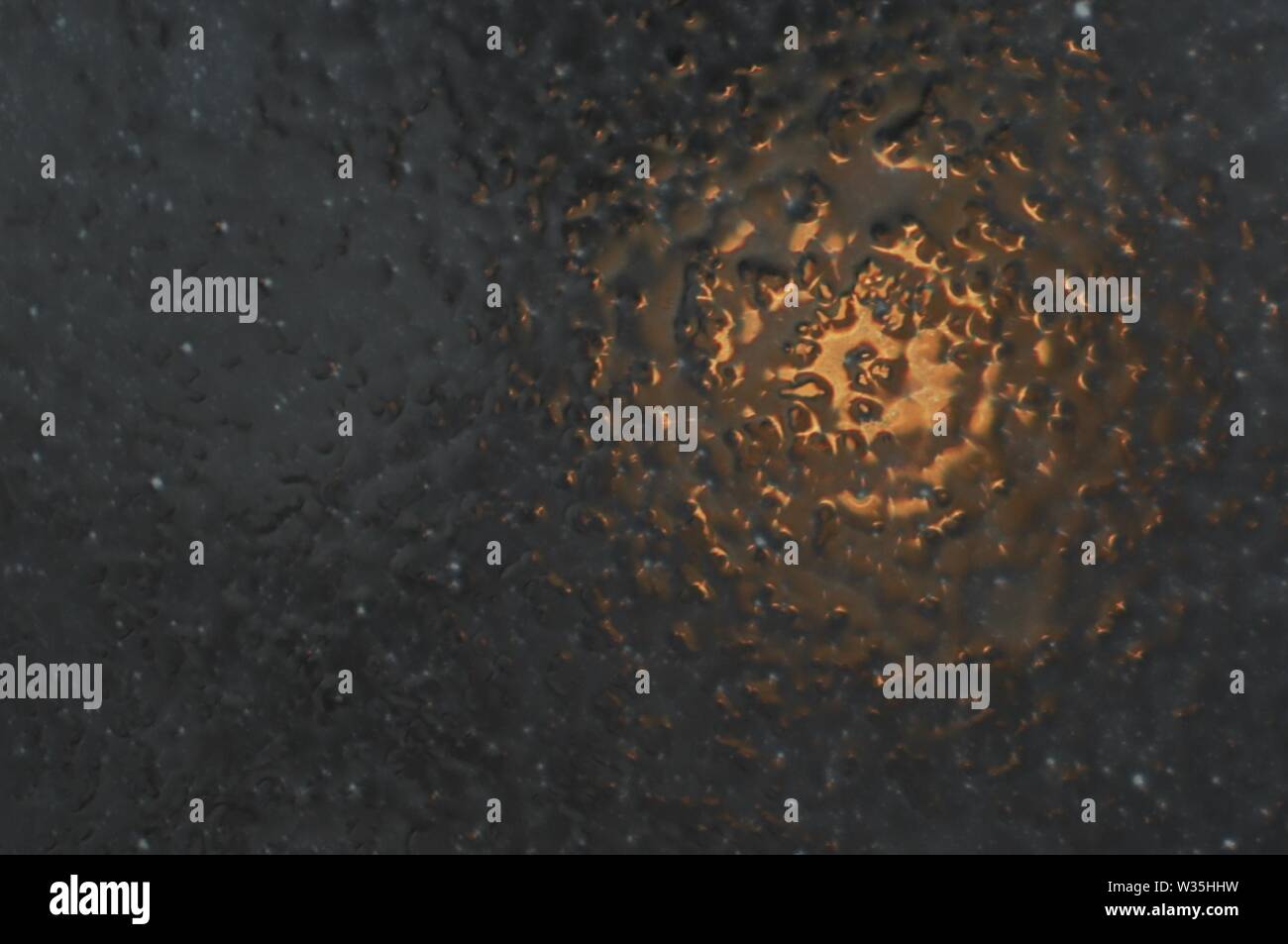 bright yellow light and dim Stock Photo - Alamy