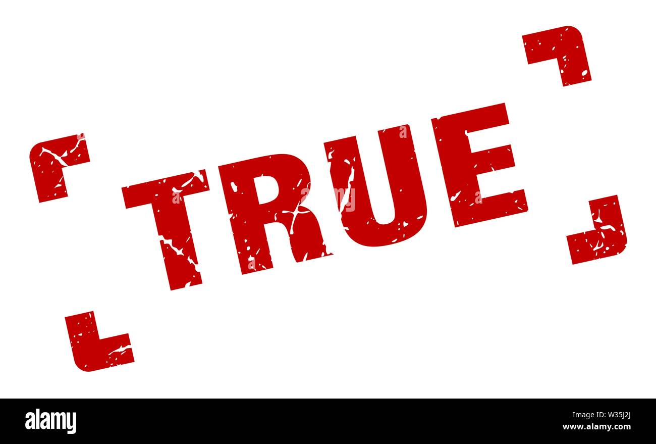 true stamp. true square grunge sign. true Stock Vector Image & Art - Alamy