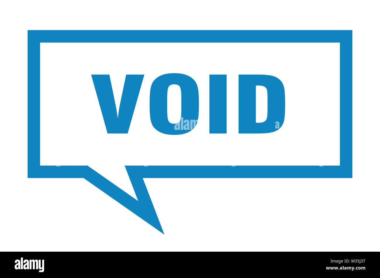 Word void Cut Out Stock Images & Pictures - Alamy