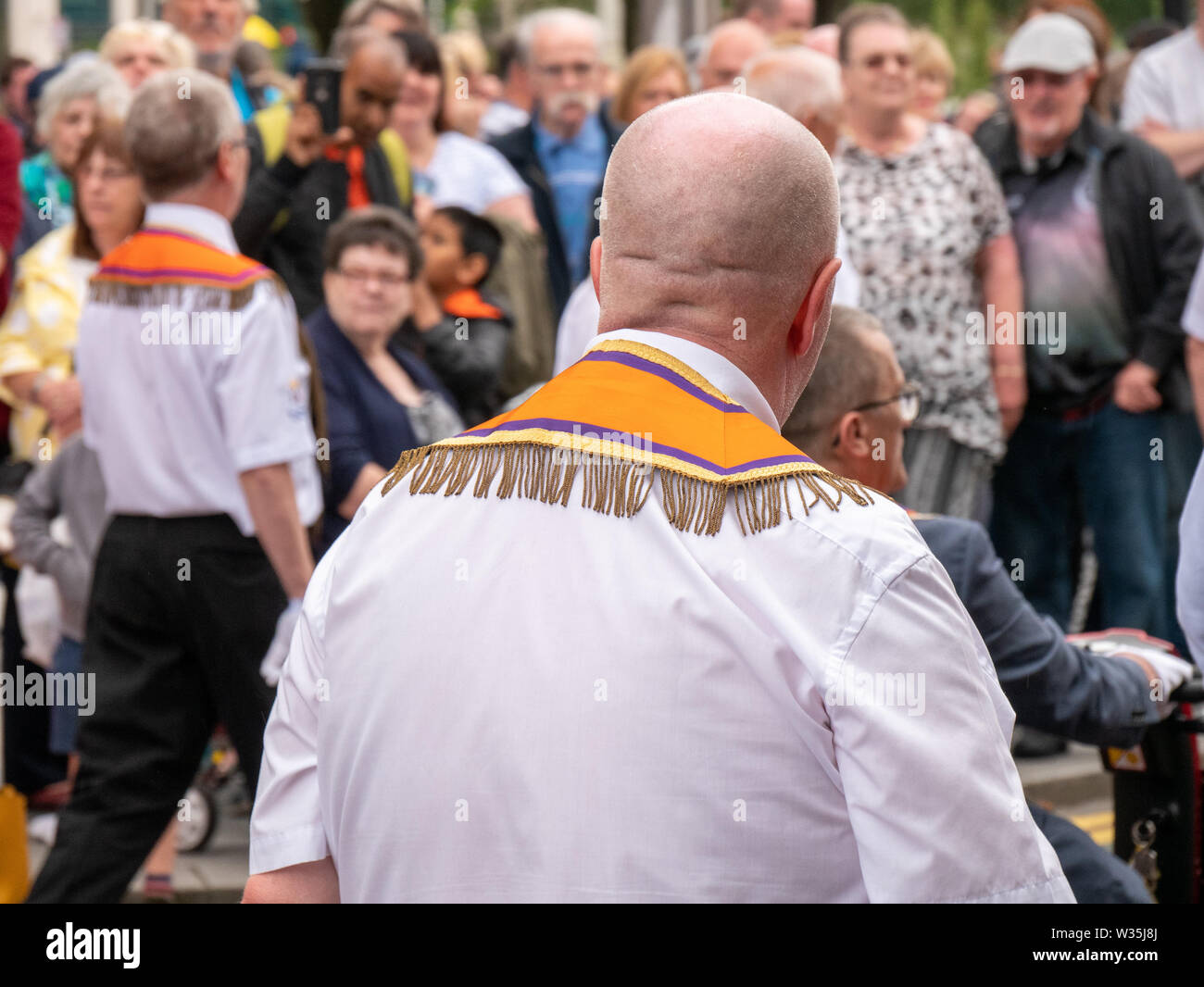 Belfast northern ireland 12th july hi-res stock photography and images ...