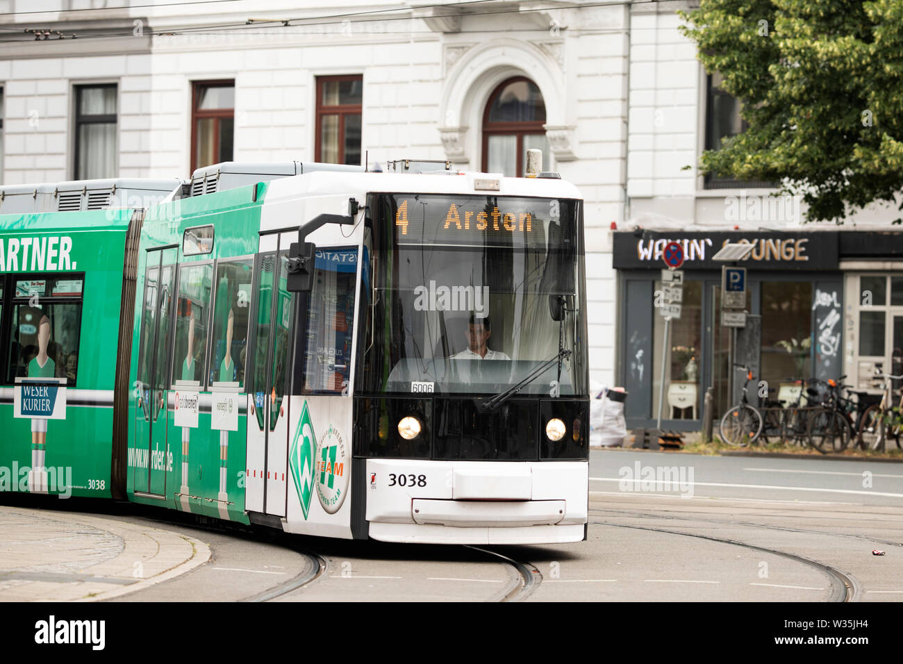 Tram city bremen bremen germany hi-res stock photography and images - Alamy