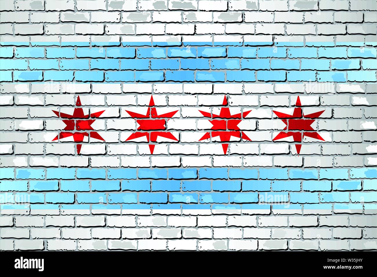 Chicago brick Stock Vector Images - Alamy