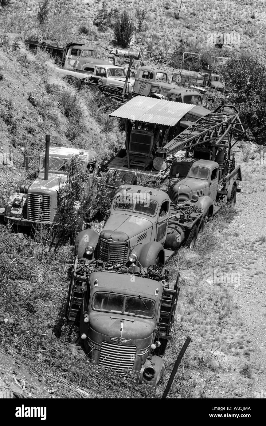 Old mining equipment hi-res stock photography and images - Alamy