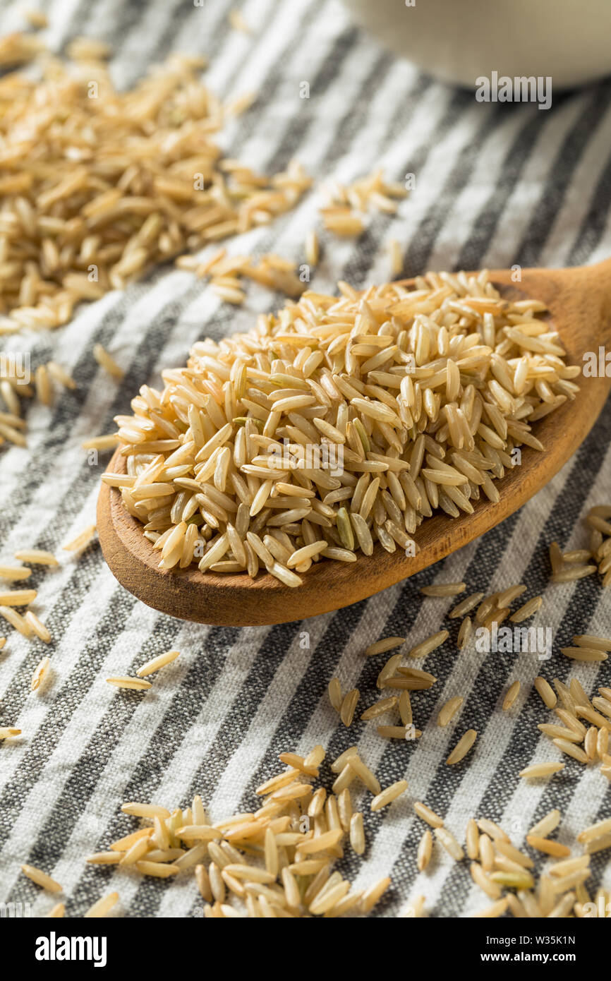 Dry Organic Indian Basmati Rice Ready to Cook Stock Photo - Alamy