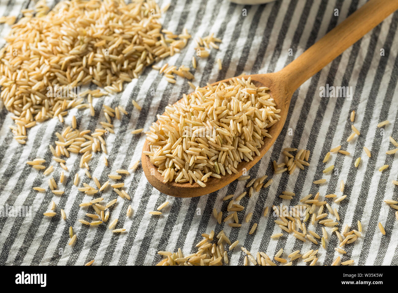 Dry Organic Indian Basmati Rice Ready to Cook Stock Photo - Alamy