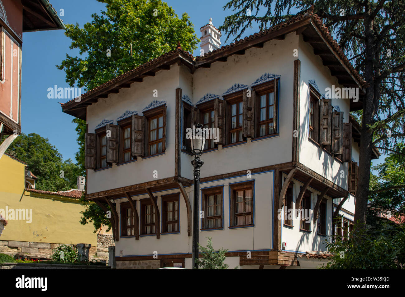 Hadzhi Vlasaki Chohadzhiyata House, Old Town, Plovdiv Stock Photo - Alamy