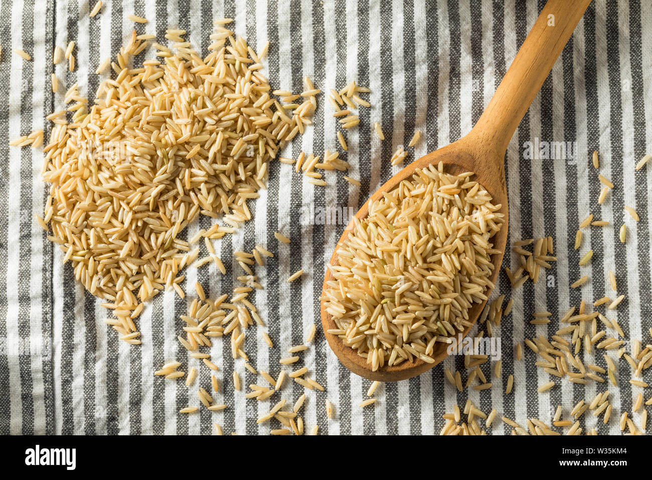 Dry Organic Indian Basmati Rice Ready to Cook Stock Photo - Alamy