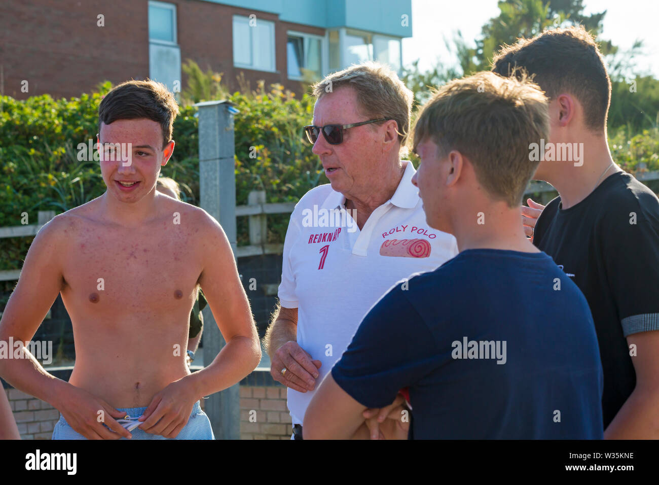 Sandbanks, Poole, Dorset, UK 12th July 2019. The Sandpolo British Beach ...