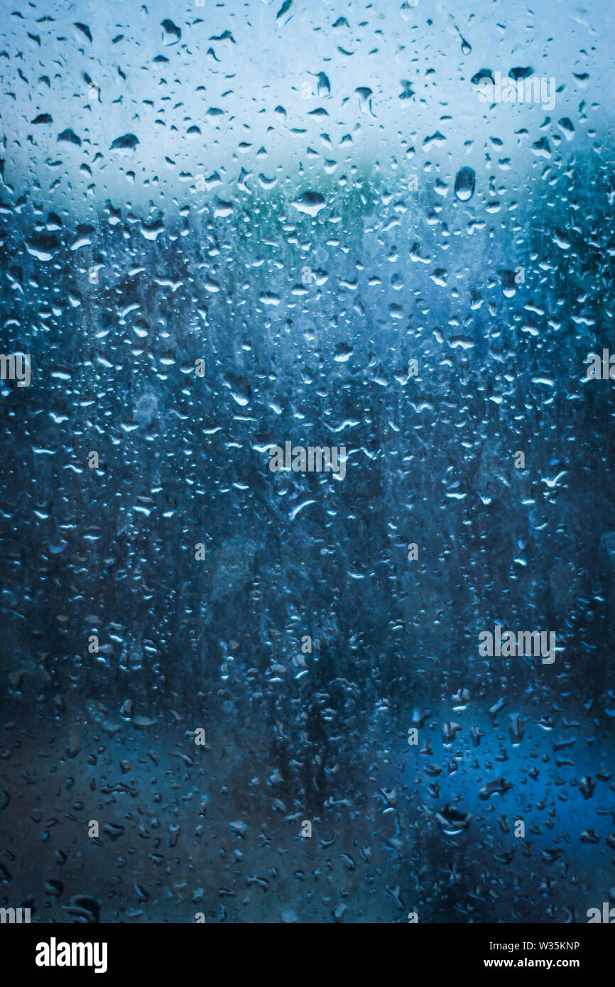 water drops on glass Stock Photo - Alamy