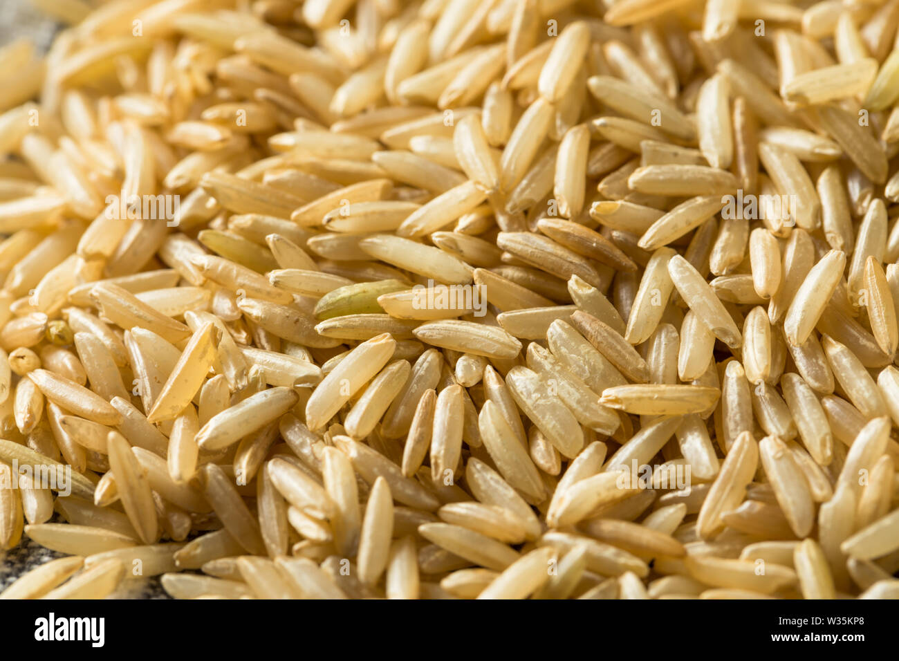 Dry Organic Indian Basmati Rice Ready to Cook Stock Photo - Alamy