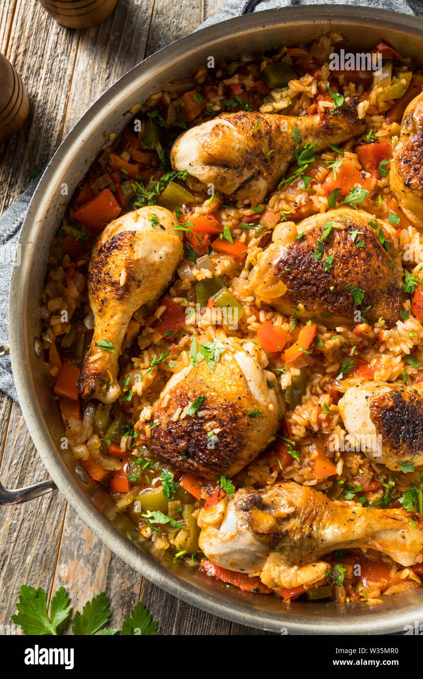 Arroz pollo chicken rice hi-res stock photography and images - Alamy