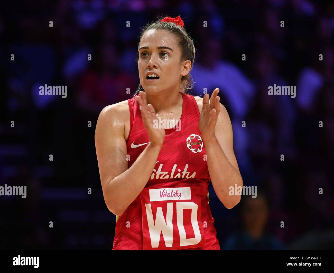 Liverpool. United Kingdom. 12 July 2019. Natalie Panagarry (England ...