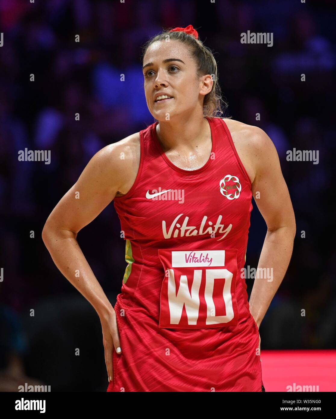 Liverpool. United Kingdom. 12 July 2019. Natalie Panagarry (England ...
