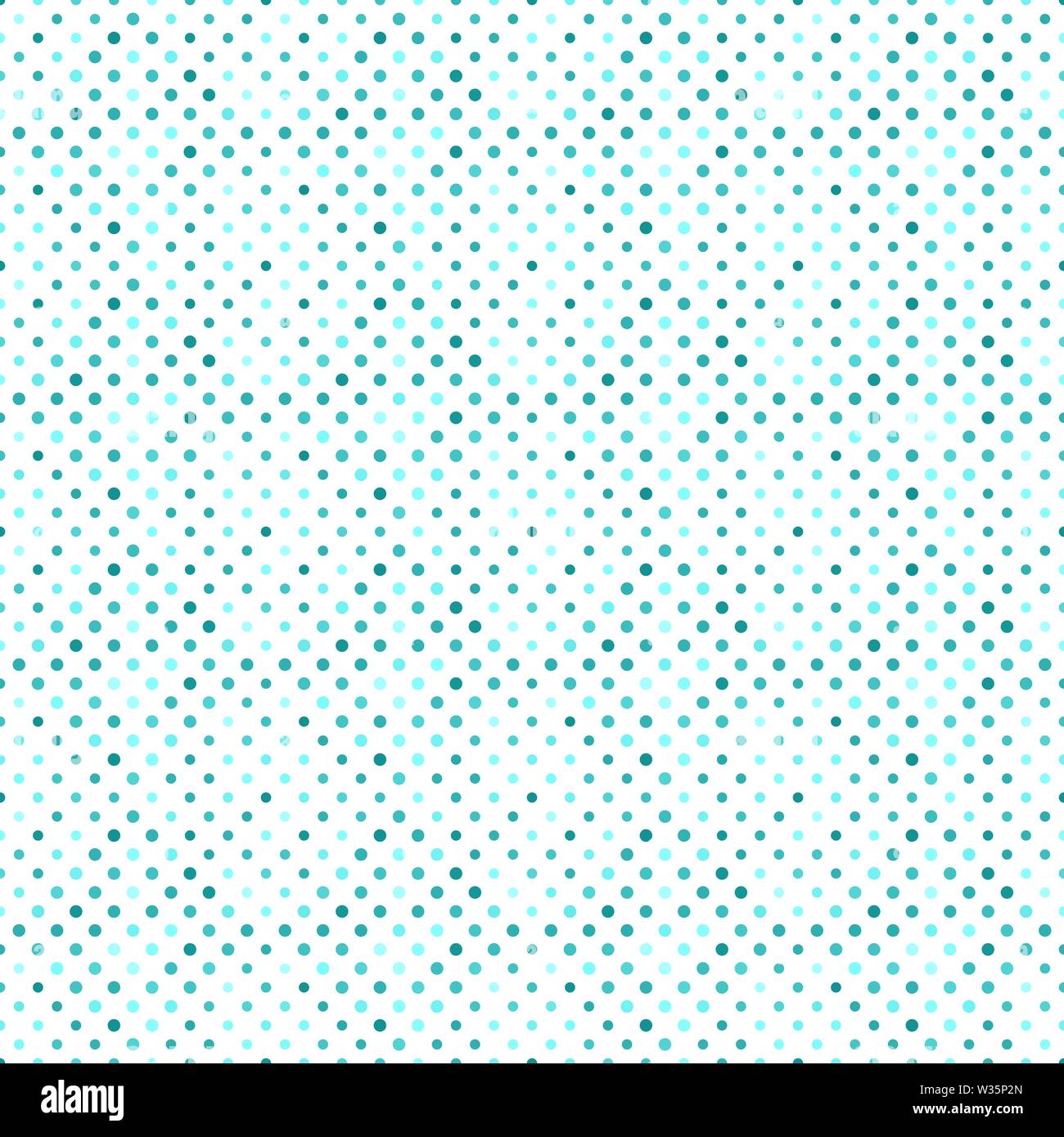 Geometrical seamless dot pattern background design - teal abstract ...