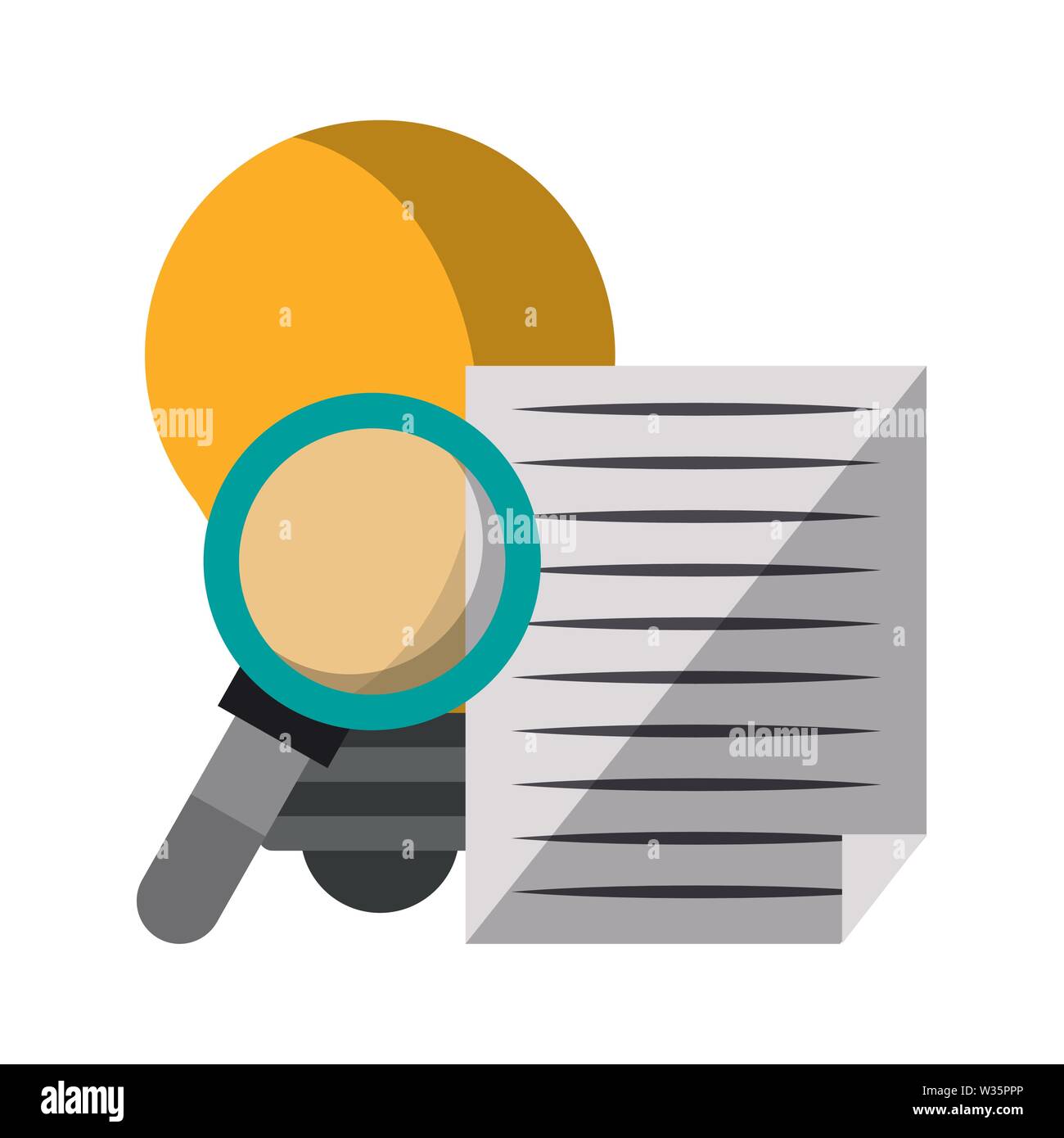 Checking technical data Stock Vector Images - Alamy