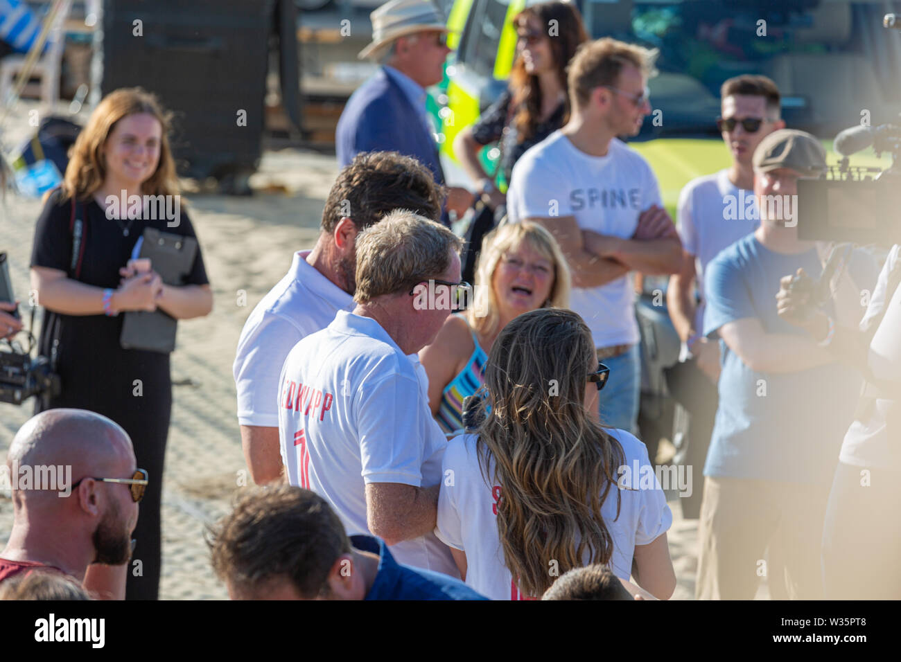 British Beach Polo @ Sandbanks Dorset 12th July 2019 Stock Photo - Alamy