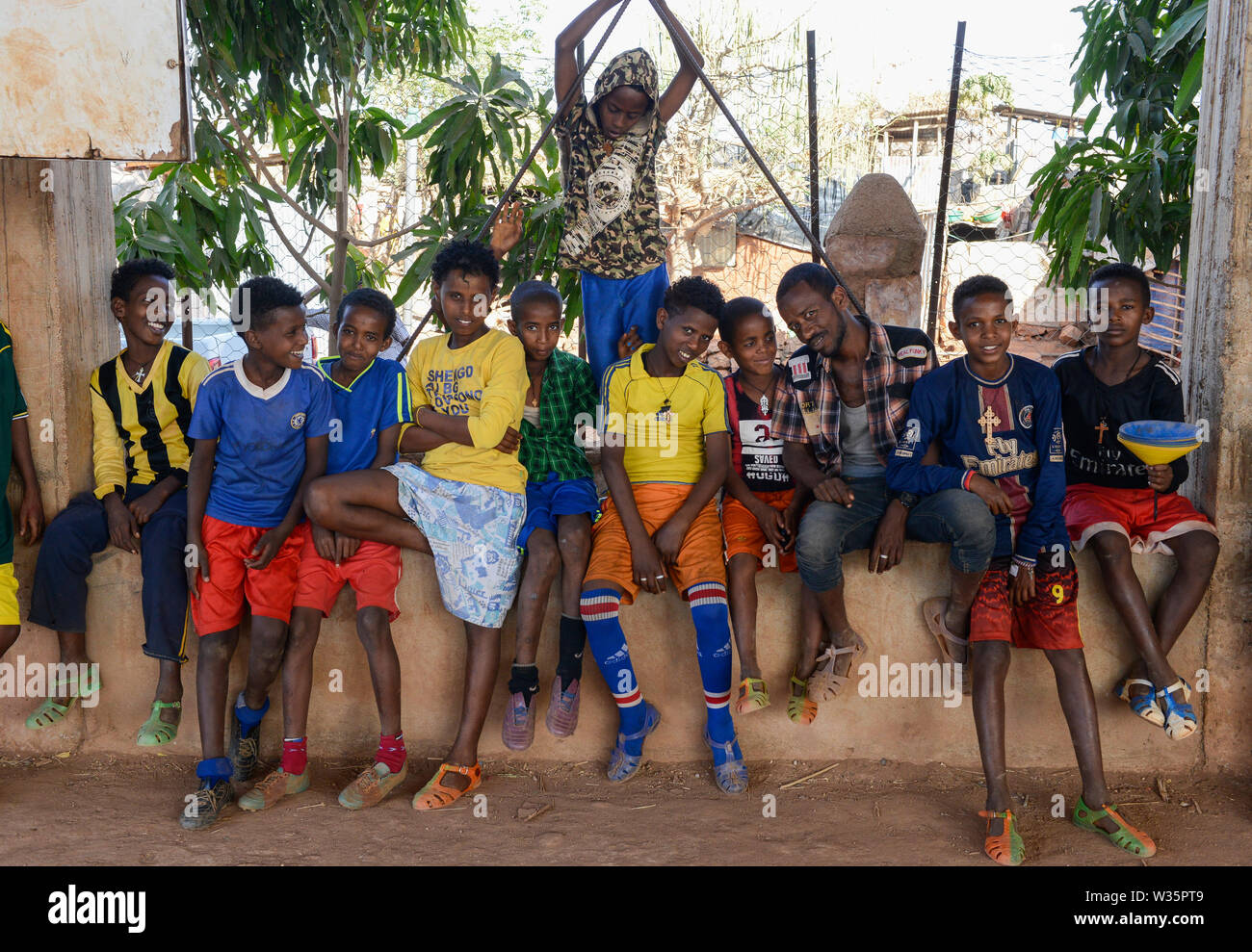 ETHIOPIA, Tigray, Shire, eritrean refugee camp May-Ayni managed by ARRA ...