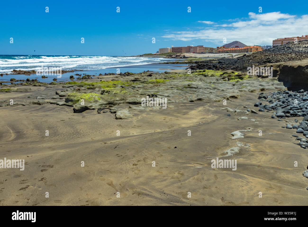 Beautiful natural southern coastline with wildlife, rocks and beaches ...