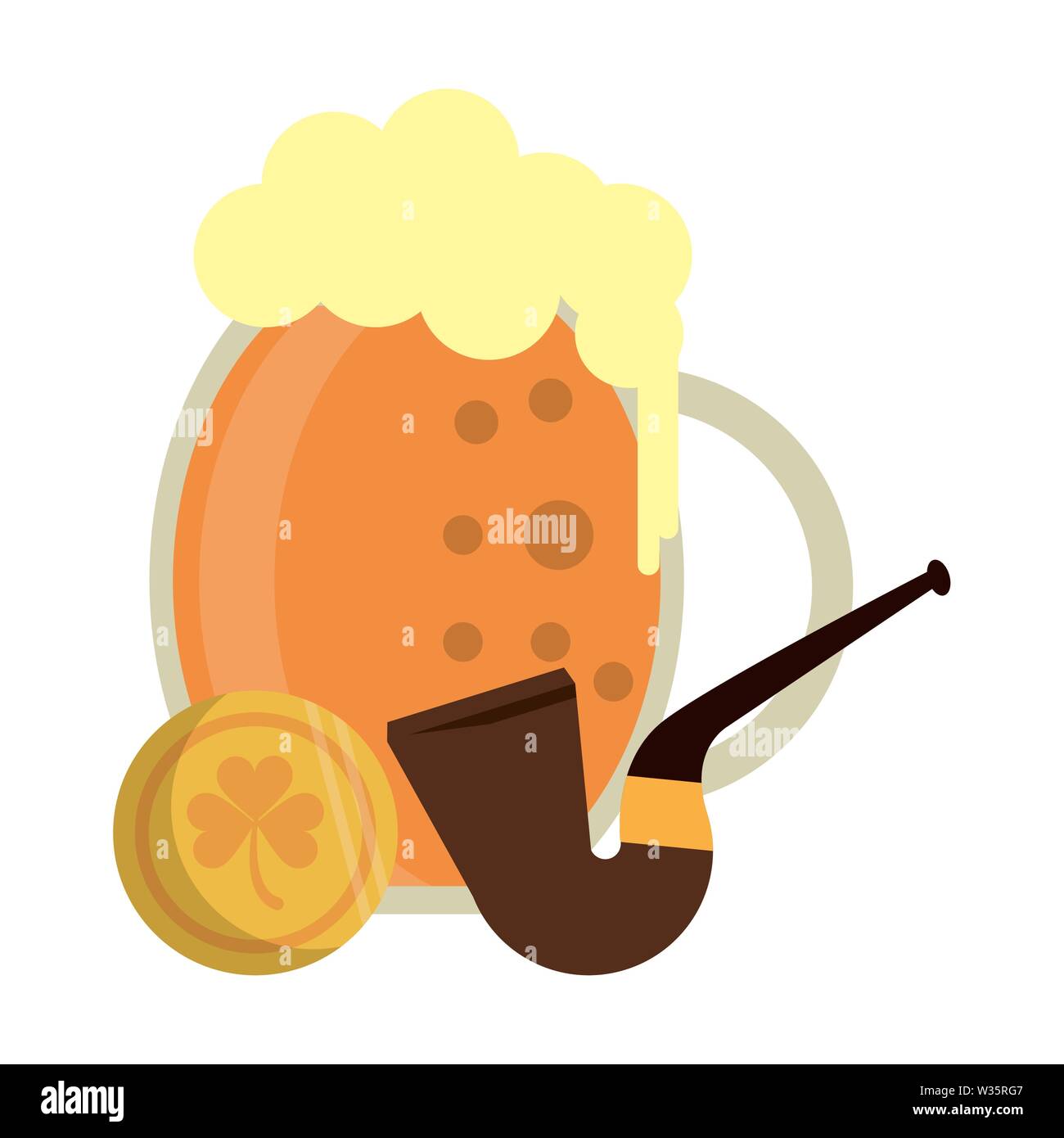 saint patricks day irish cartoon Stock Vector Image & Art - Alamy