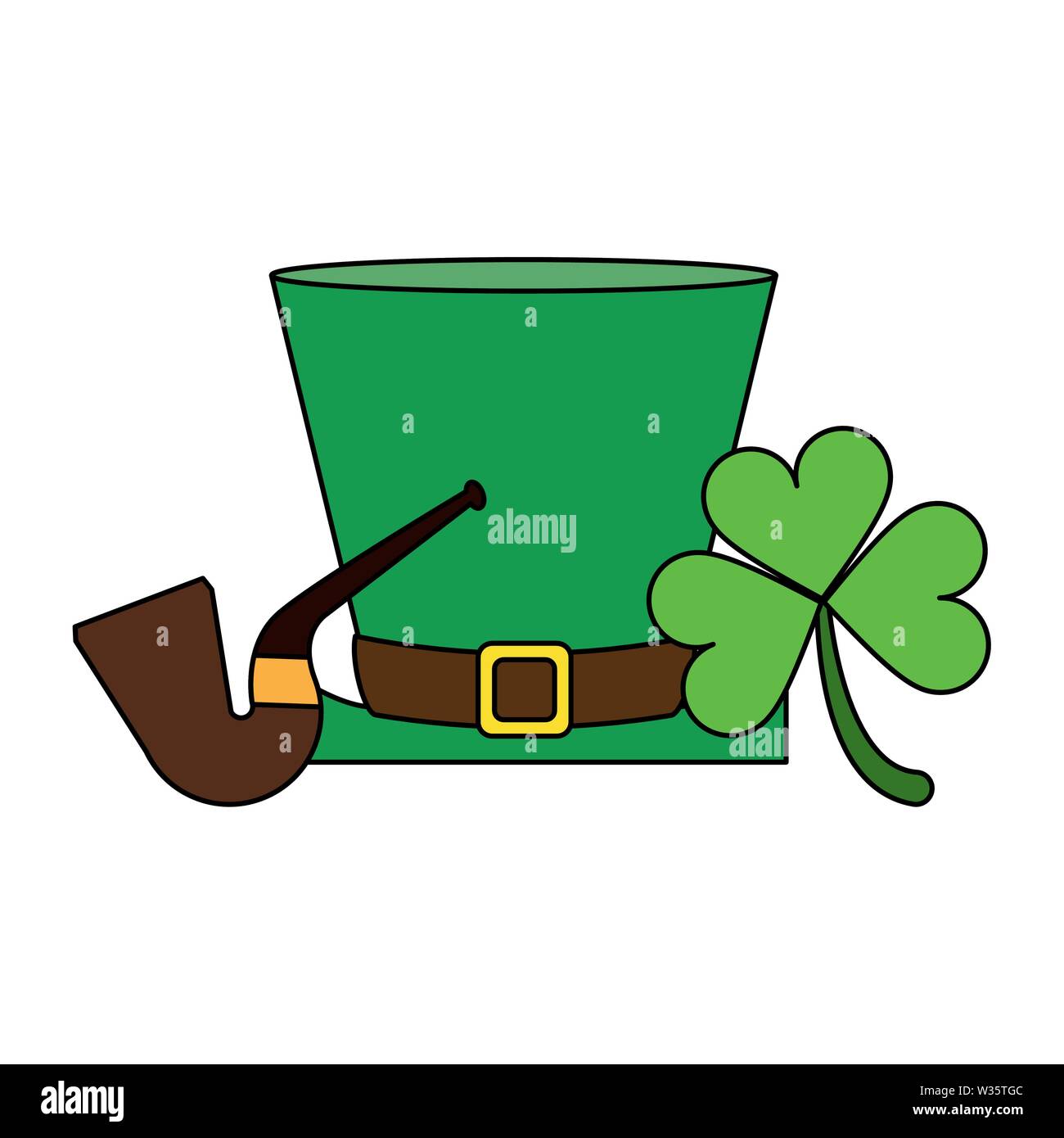 saint patricks day irish cartoon Stock Vector Image & Art - Alamy